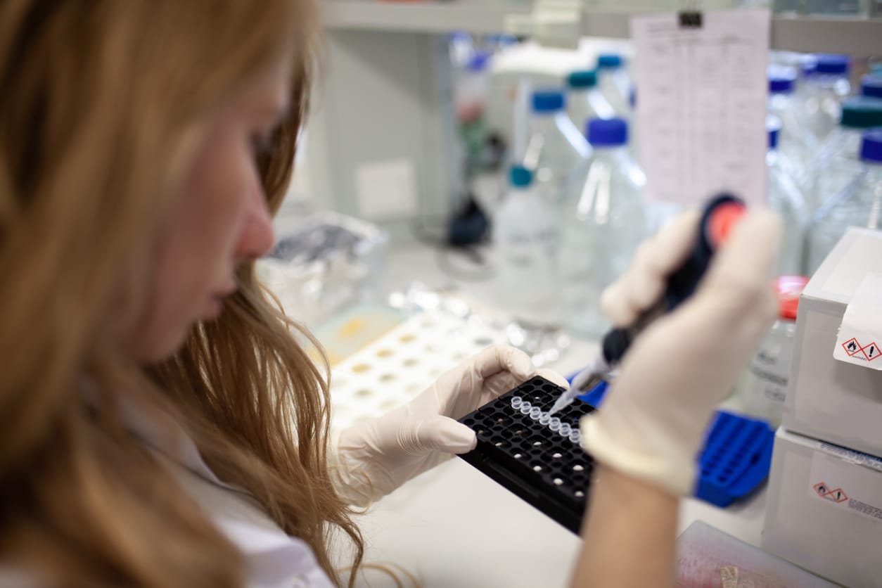 Scientist Conducting Research in Chemical Lab. Scientist Working in Lab ... Scientist Conducting Research in Chemical Lab. Scientist Working in Lab ...
